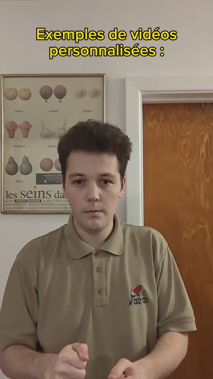 Vidéo personnalisée – Zac bulle